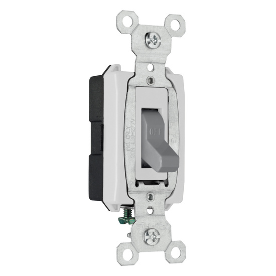 Hard Use Specification Grade Switch, Gray | Commercial Switches | Light ...