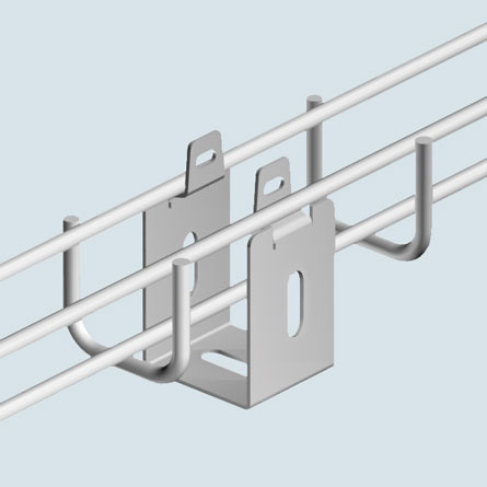 1X1 TELEX RAIL STANDOFF SUPPORT-STAINLESS [586164] | Wire Mesh Trays ...