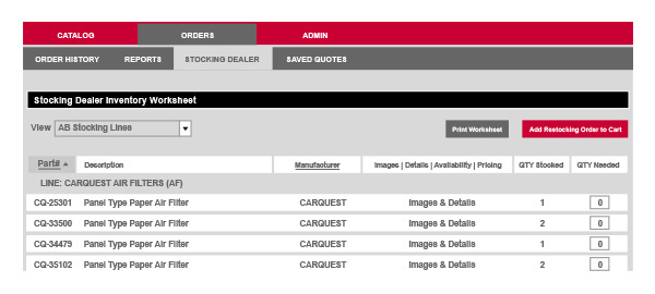 OnHand Advantage Stocking | Advance Professional